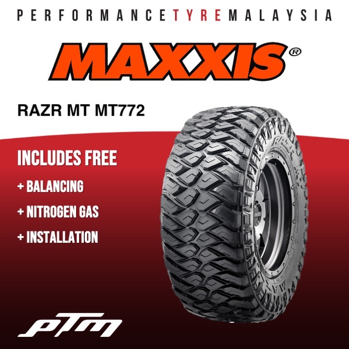 New Launched Maxxis Razr MR MT772 (Mud Terrain) 4x4 Tyre OFF ROAD and ...