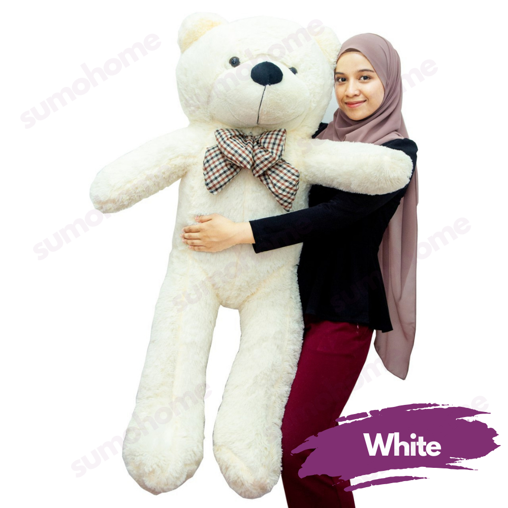 [SH] 140cm Teddy Bear Besar Anak Patung Beruang Besar Plushie Toys Bear ...