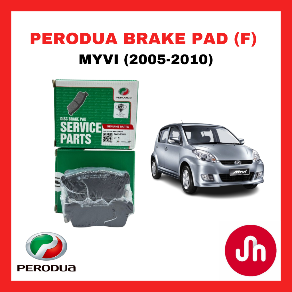 Perodua Genuine Disc Brake Pad Set Front - Perodua Myvi (2005-2010 ...