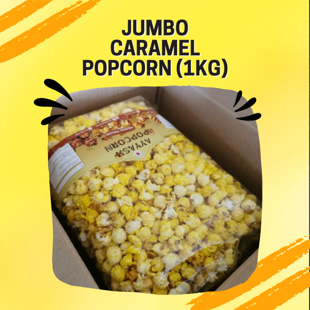 Jumbo Caramel Popcorn 1 KG / Pack | Shopee Malaysia