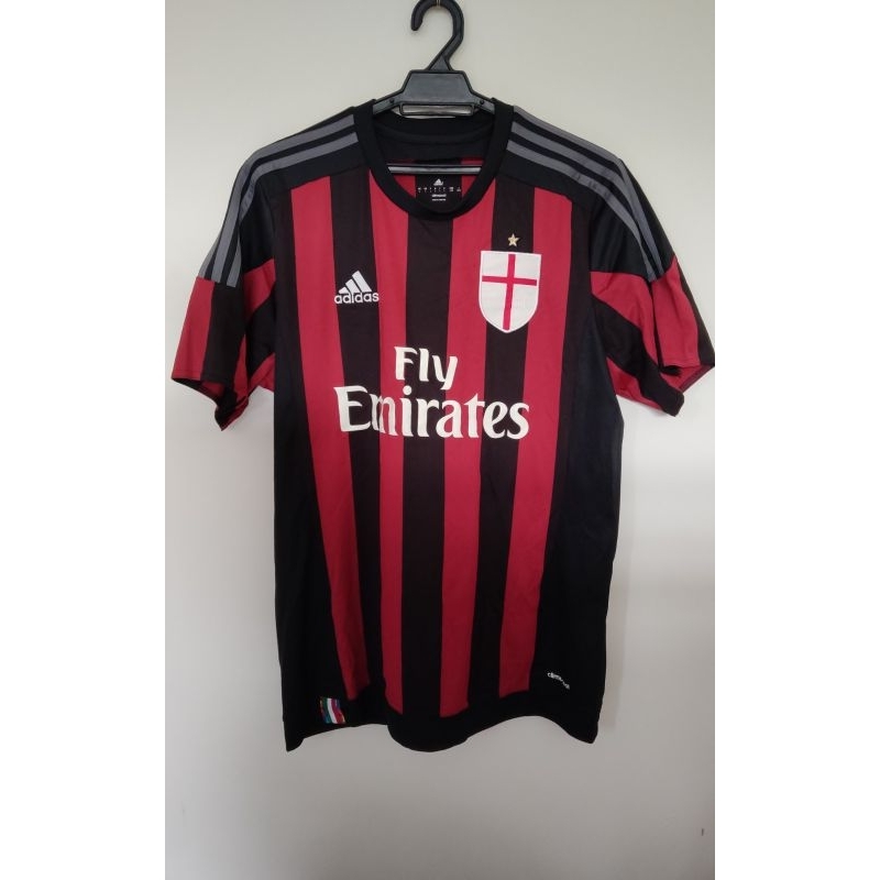 Original AC MILAN 2015 2016 HOME ACM FOOTBALL SOCCER JERSEY SHIRT ...