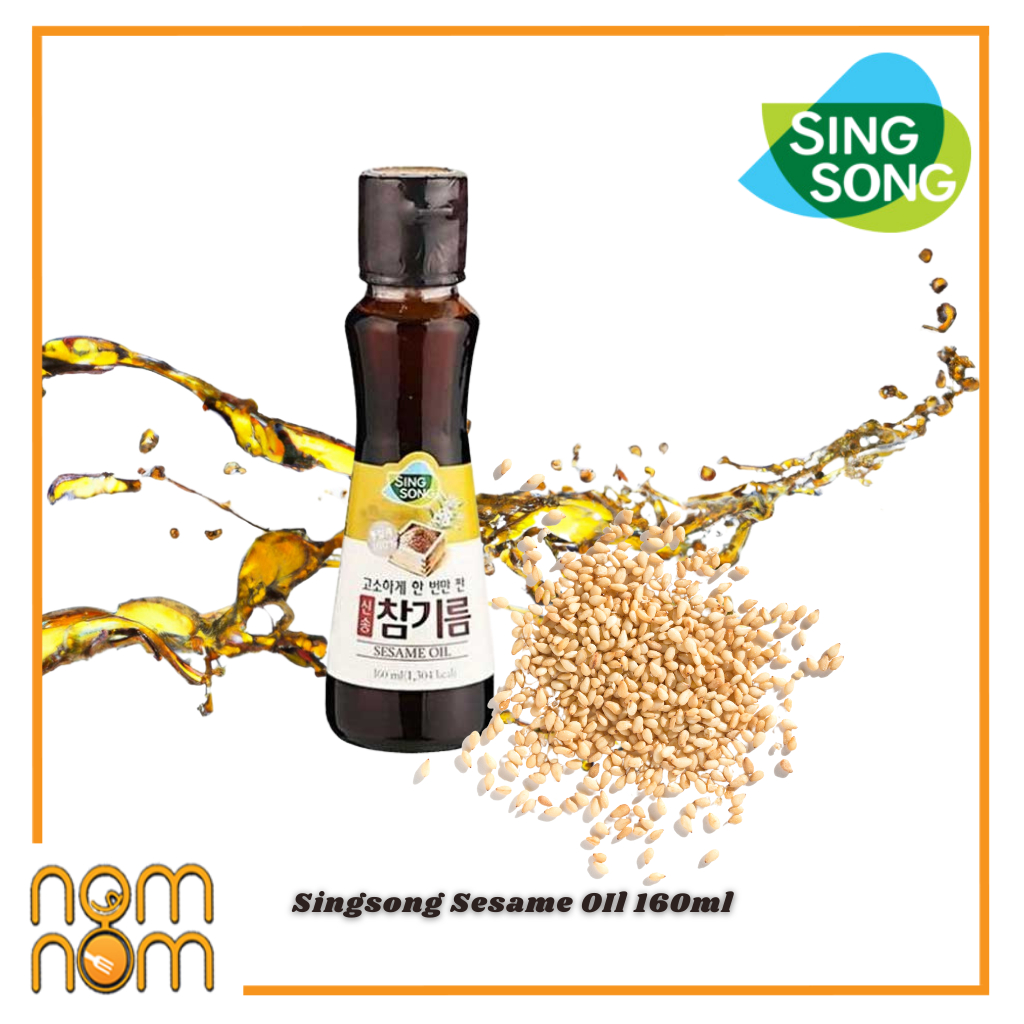SINGSONG Korea Concentrated Sesame Oil/芝麻油/참기름/胡麻油/Minyak Bijan 160ml ...