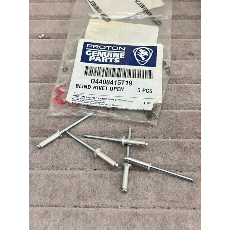 Original Proton X70 COTTER OBLATE HEAD EXSERT CORE RIVE - Q4400415T19 ...
