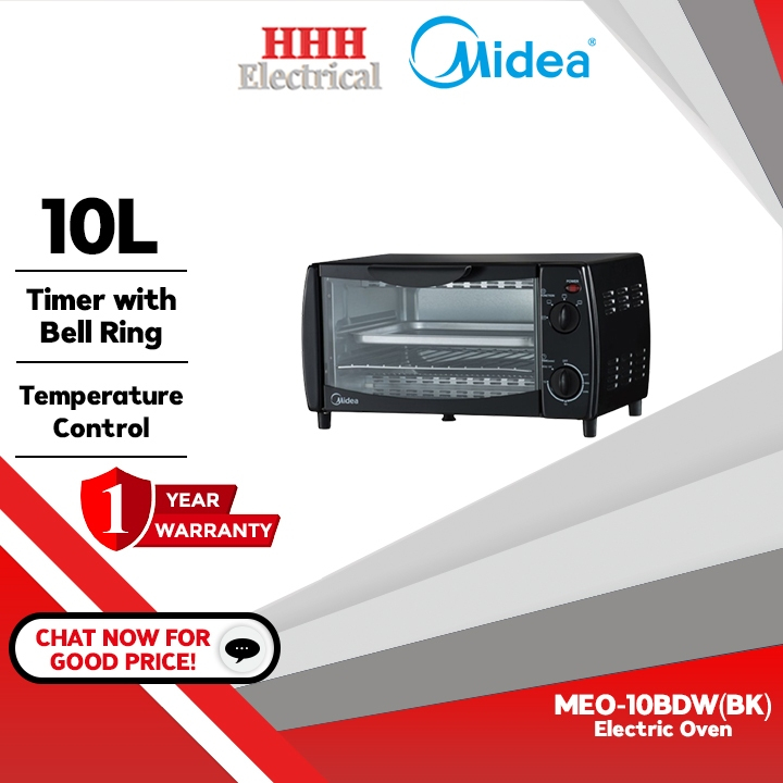 Midea Electric Toaster Oven With Double Grill 10L MEO-10BDW(BK ...