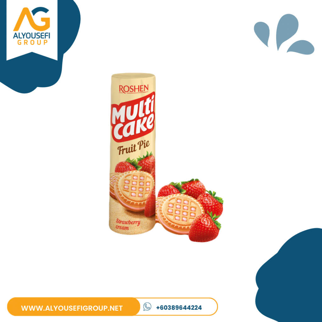 Roshen Biscuit Multicake strawberry cream 180g | Shopee Malaysia