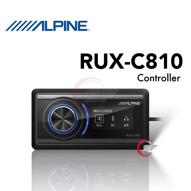 Alpine RUX-C810 Remote Controller for Alpine Status HDP-D90 DSP ...