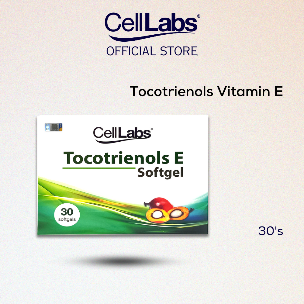 CellLabs Tocotrienols Vitamin E 30's Antioxidant Heart Liver Supplement Exp 10/2025 | Shopee ...