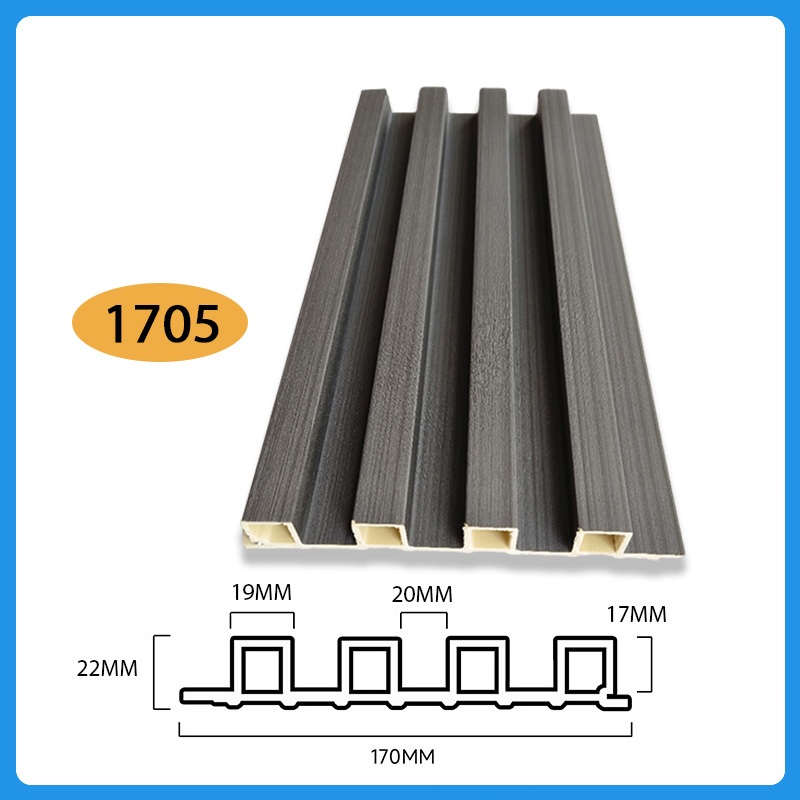 WPC Fluted Wall Panel Wood Strip Series 3000MM Panel Wall Decoration ...
