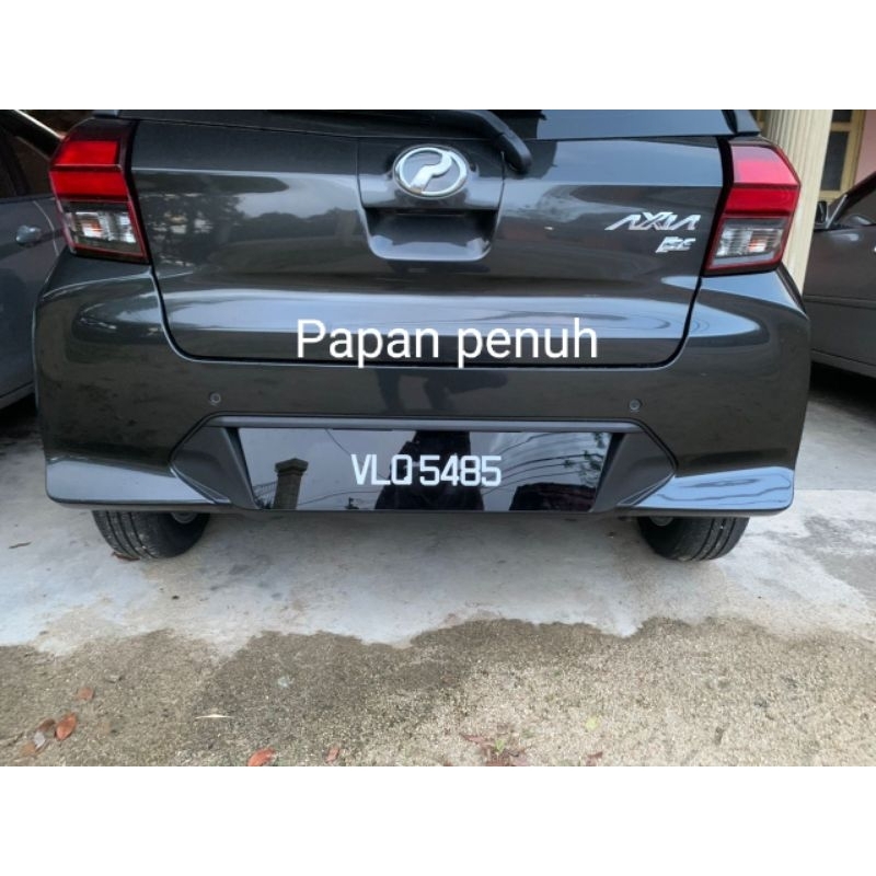 No Plate Kereta Axia 2023 (No timbul) | Shopee Malaysia