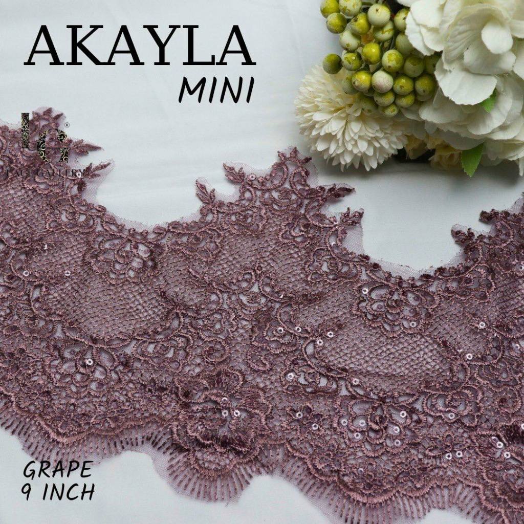 🔥 0.5M | AKAYLA MINI BORDER LACE BAJU RENDA KAIN AKSESORI PAKAIAN ...