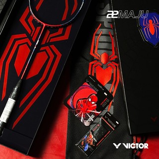 ViCTOR SPIDER-MAN Racket Gift Set Collection ( Free Stringing Services ...