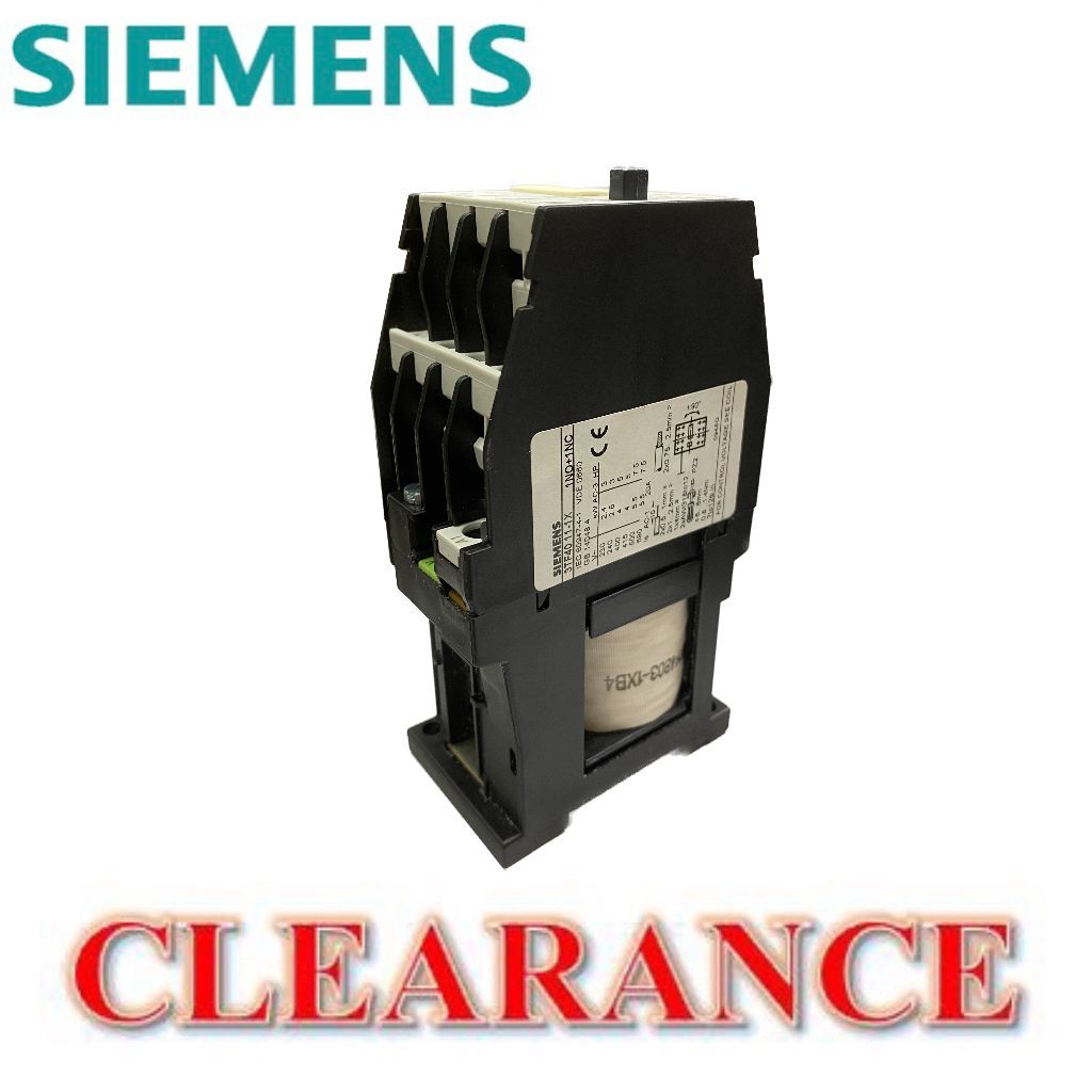 SIEMENS CONTACTOR 3TF40 11-1XB4 DC 24V 11E 1NO+1NC | Shopee Malaysia