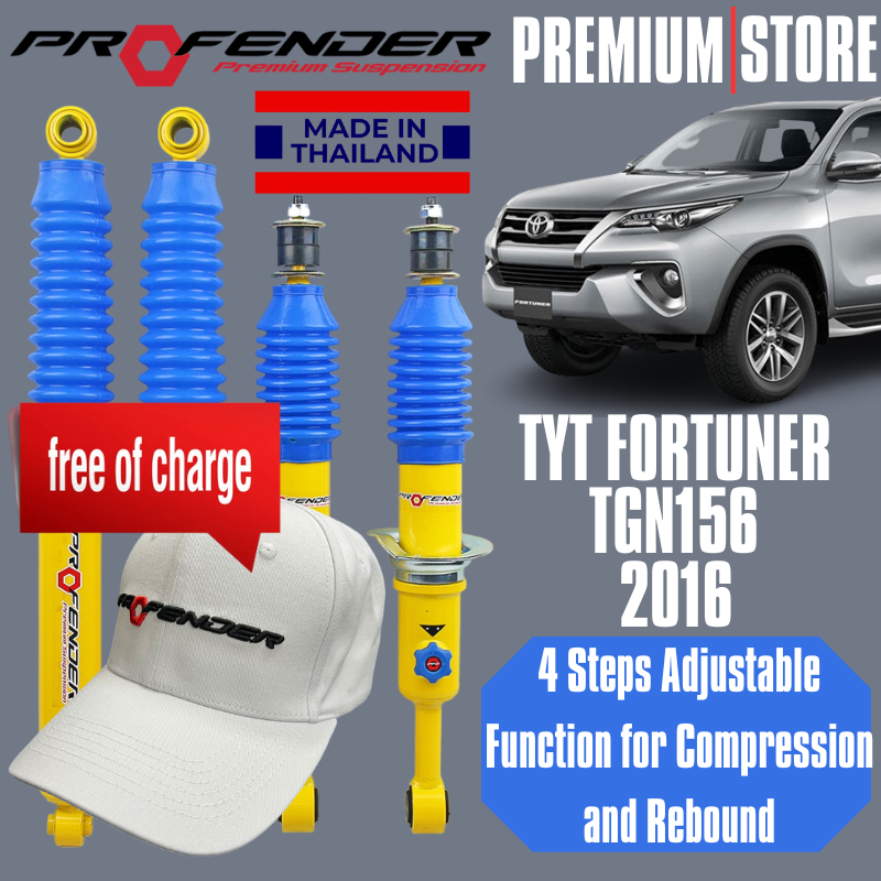 Profender 4 Step Adjustable Shock Absorber - Toyota Fortuner TGN156 ...