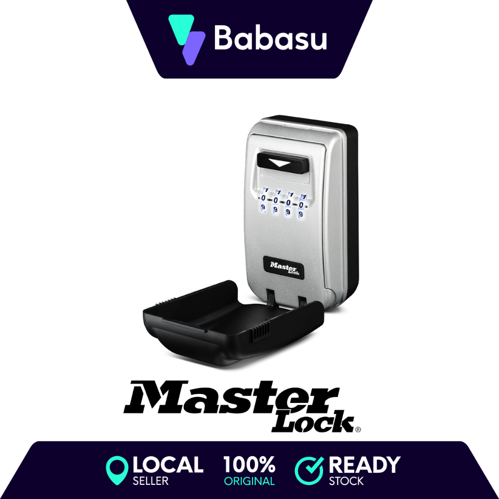 Master Lock 5425D Key Safe Box Outdoor Wall Mount Password Lock key ...