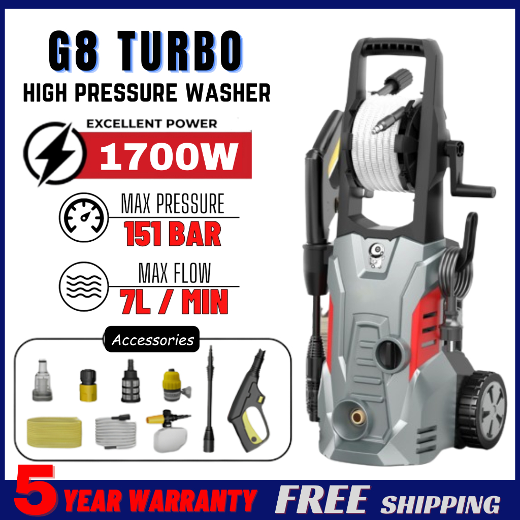waterjet water gun G7/G8 Turbo High Pressure Washer Water Jet Sprayer ...