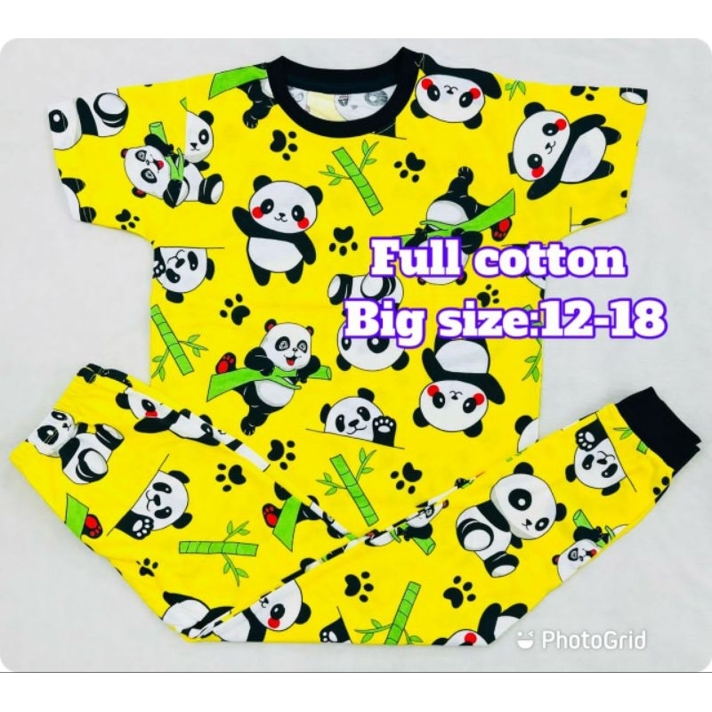 pyjamas PANDA (unisex) | Shopee Malaysia