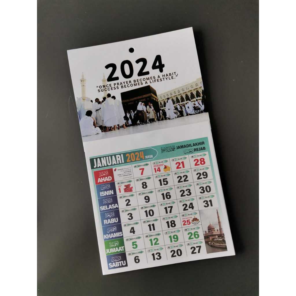 Islamic Mini Calendar / kalendar mini islamik / kalendar kuda islamik ...