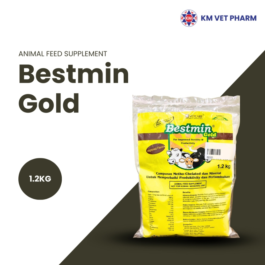 Bestmin Gold 1.2KG Multivitamin | Meningkatkan kesuburan, kesihatan ...