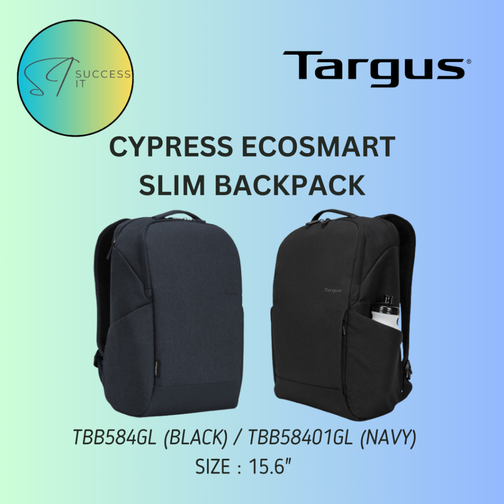 TARGUS CYPRESS ECOSMART SLIM 15.6" BACKPACK | Shopee Malaysia