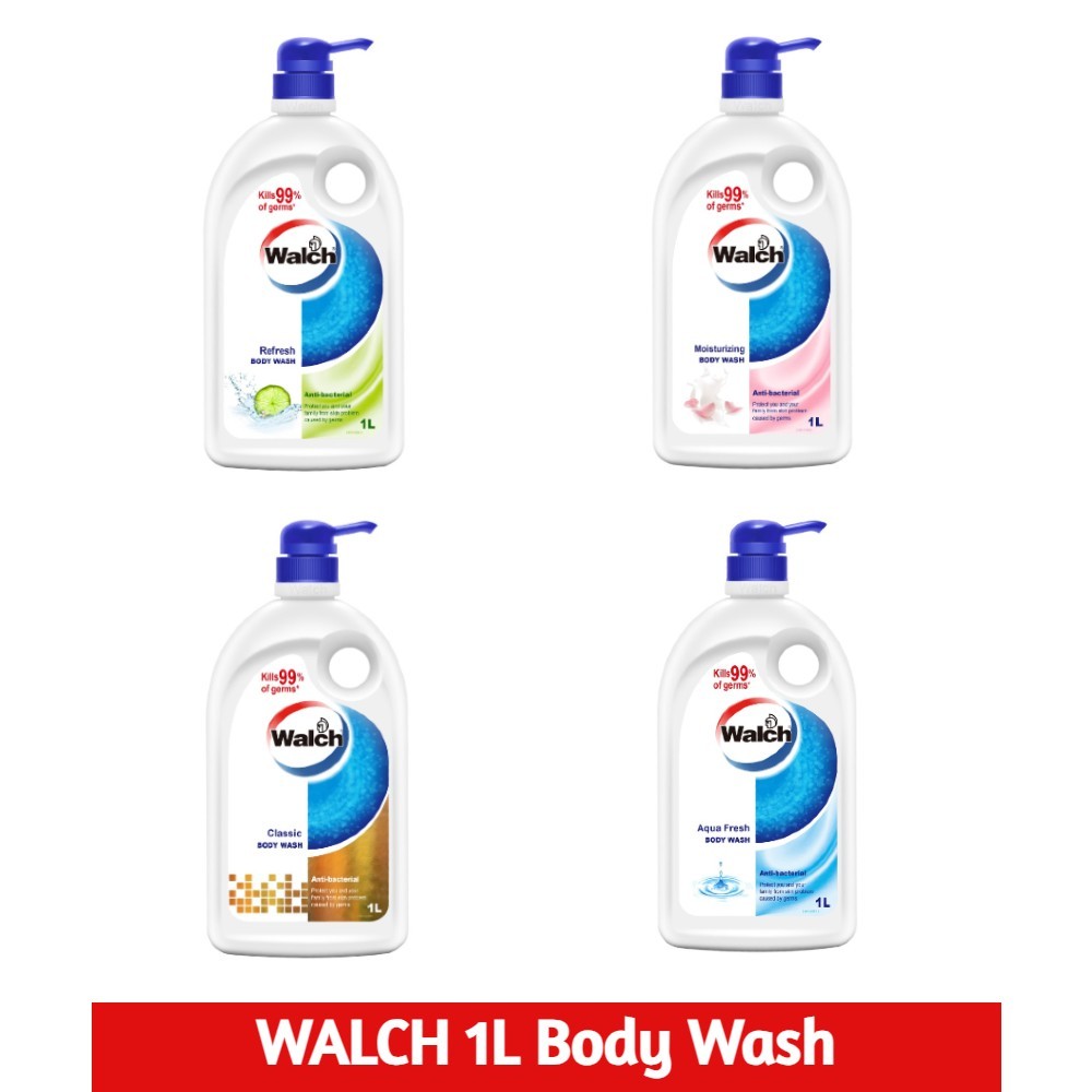 Walch Anti-Bacterial Body Wash 1L | Shopee Malaysia