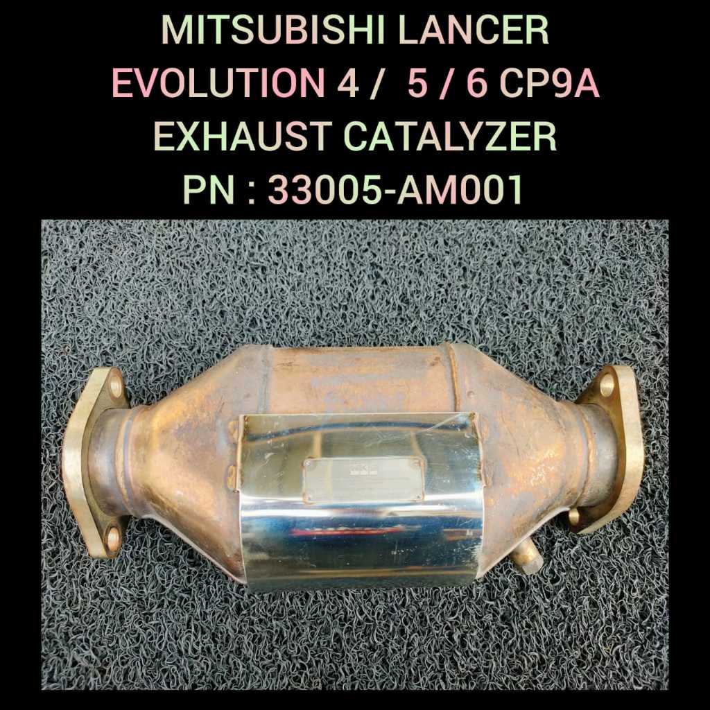 exhaust-catalyzer-catalytic-converter-mitsubishi-lancer-evo-4-5-6