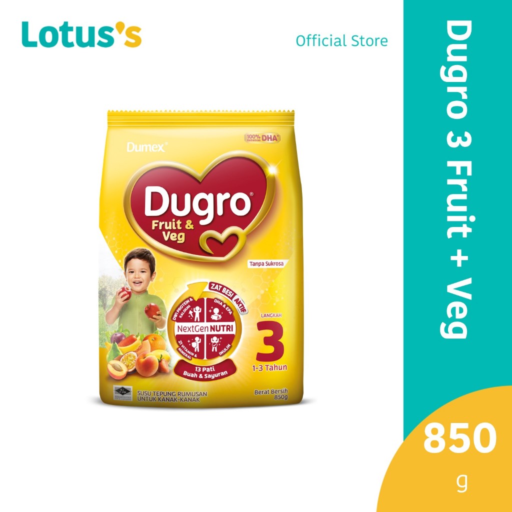 Dugro 3 Fruit & Vege 850g | Shopee Malaysia