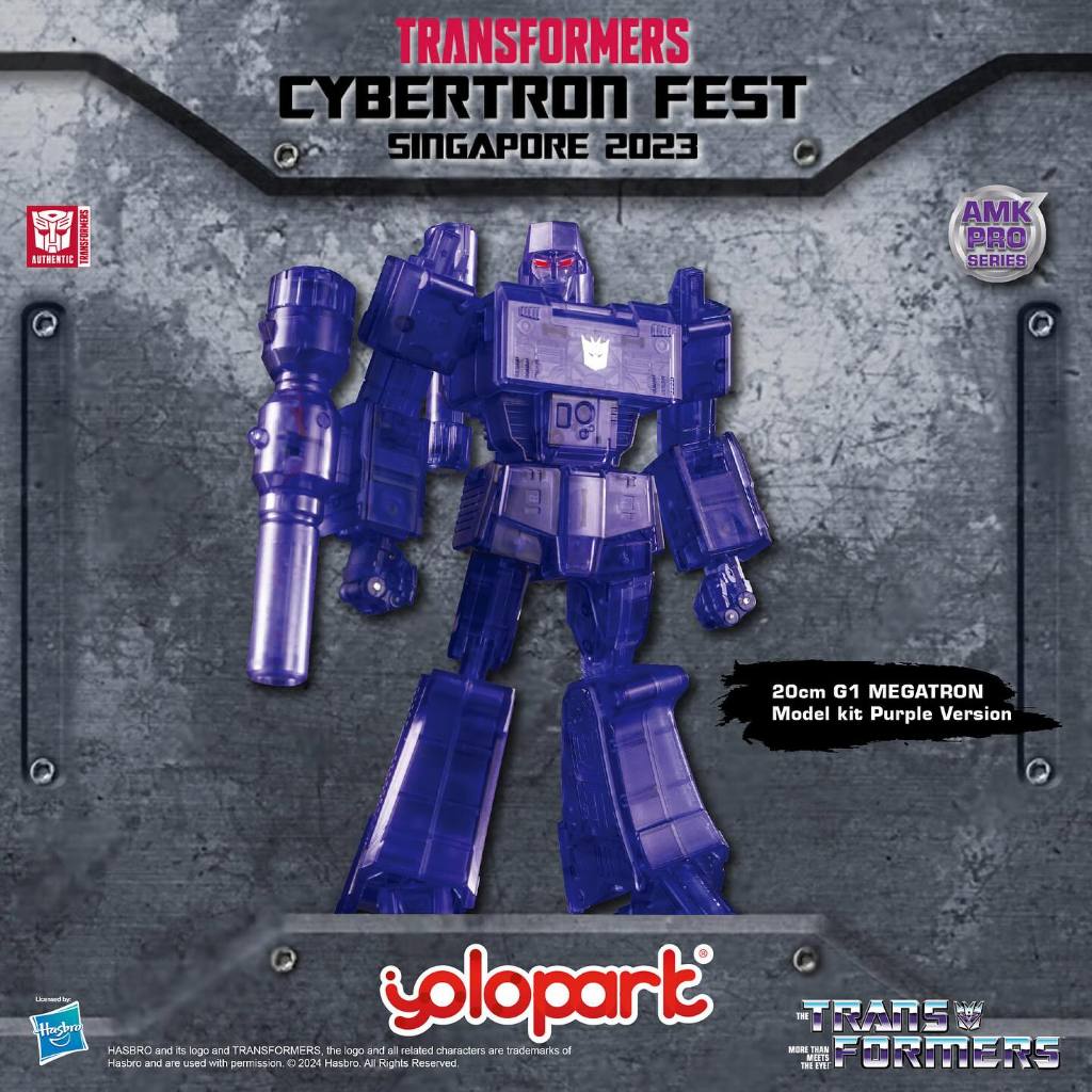 YOLOPARK Transformer AMK Pro Series G1 Megatron Purple Version SG ...