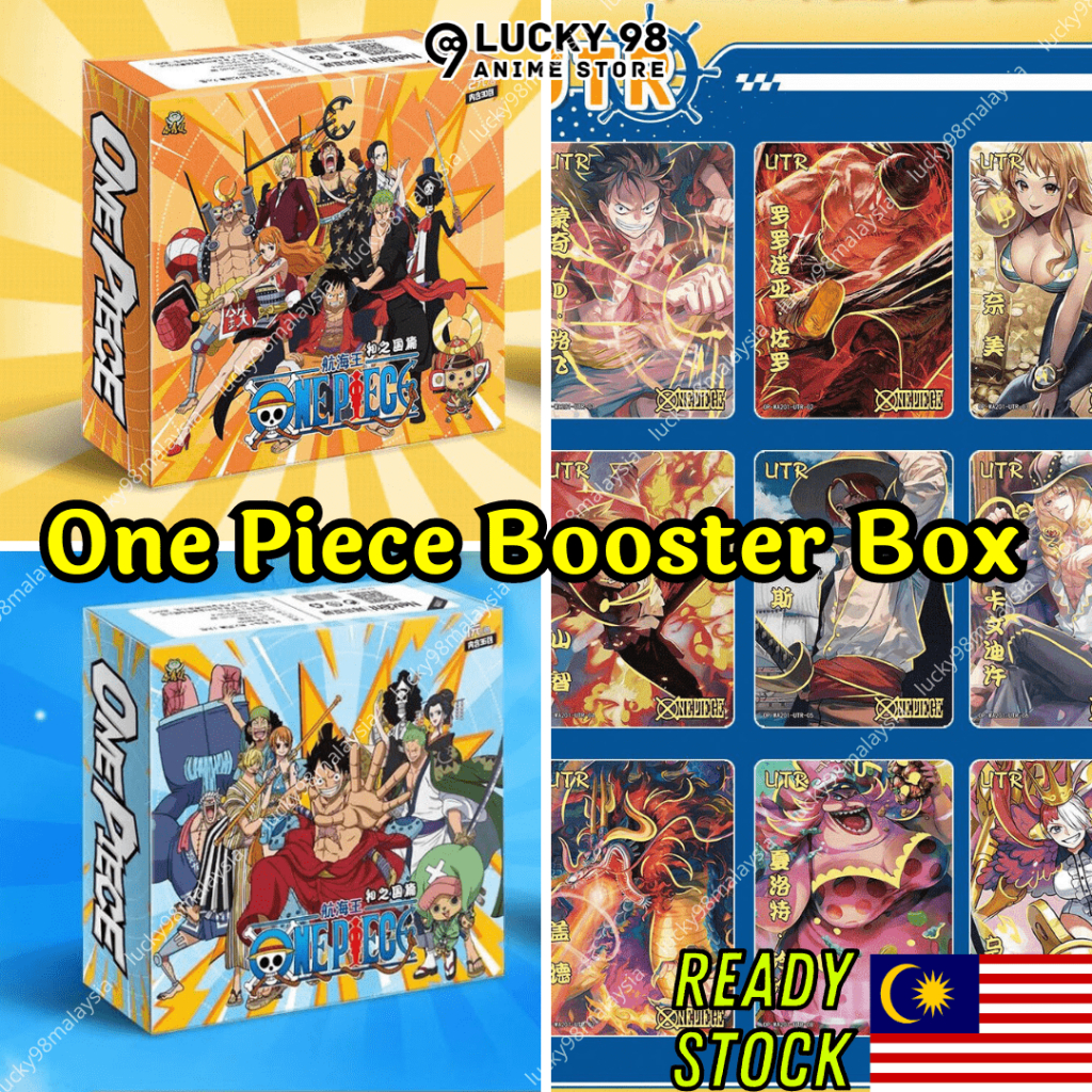 One Piece Card Game tcg ccg Booster Box Luffy Collection Official Card ...