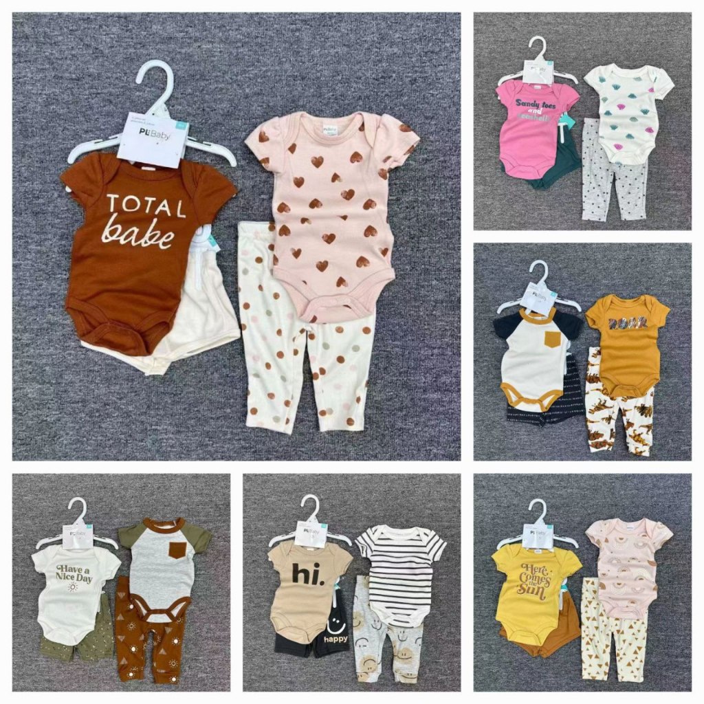 4IN1 PL BABY BOY SET PL BABY GIRL SET SET JALAN ROMPER SET GIFT SET ...