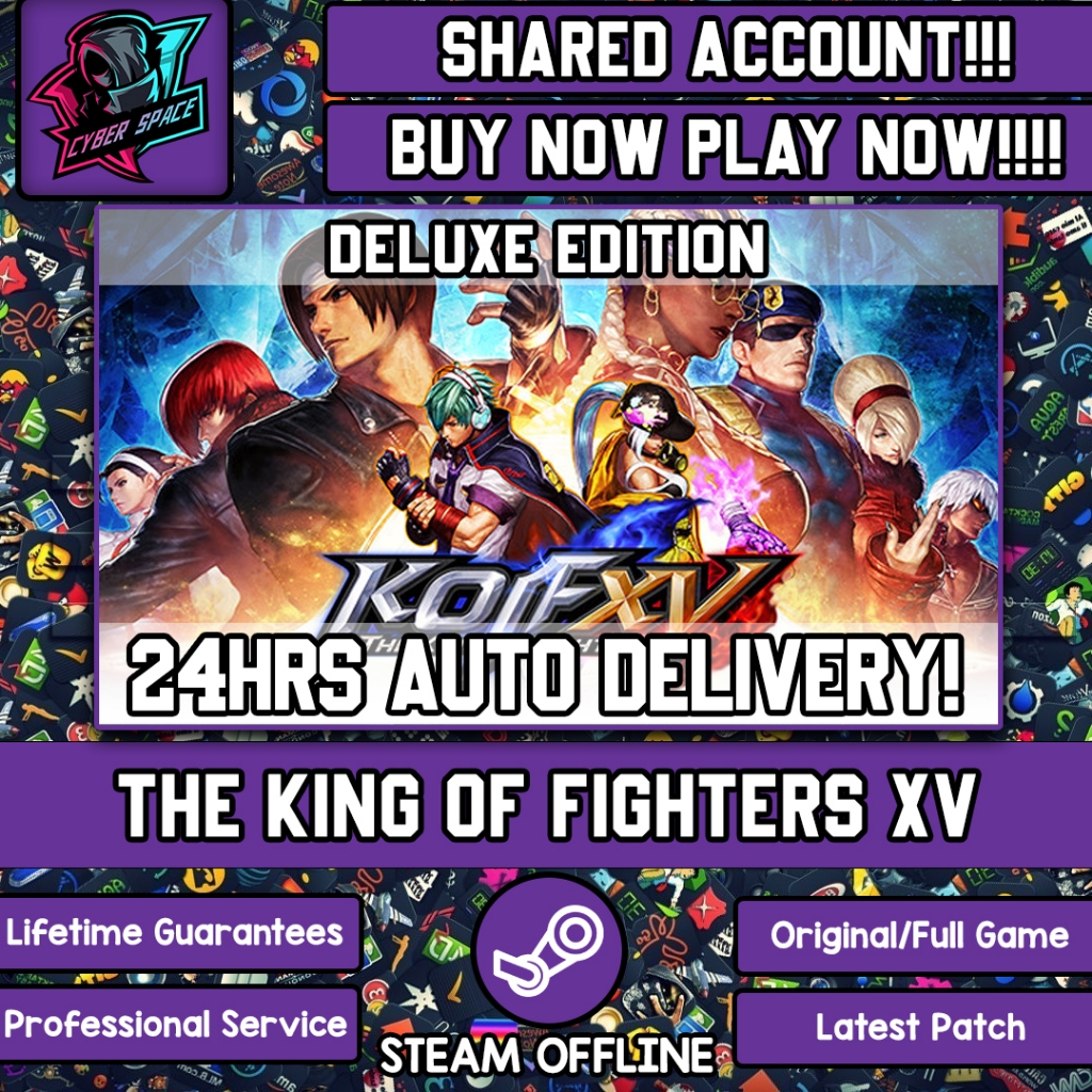 The King of Fighters XV [Auto Delivery] [Steam Offline] Cyber Space PC ...