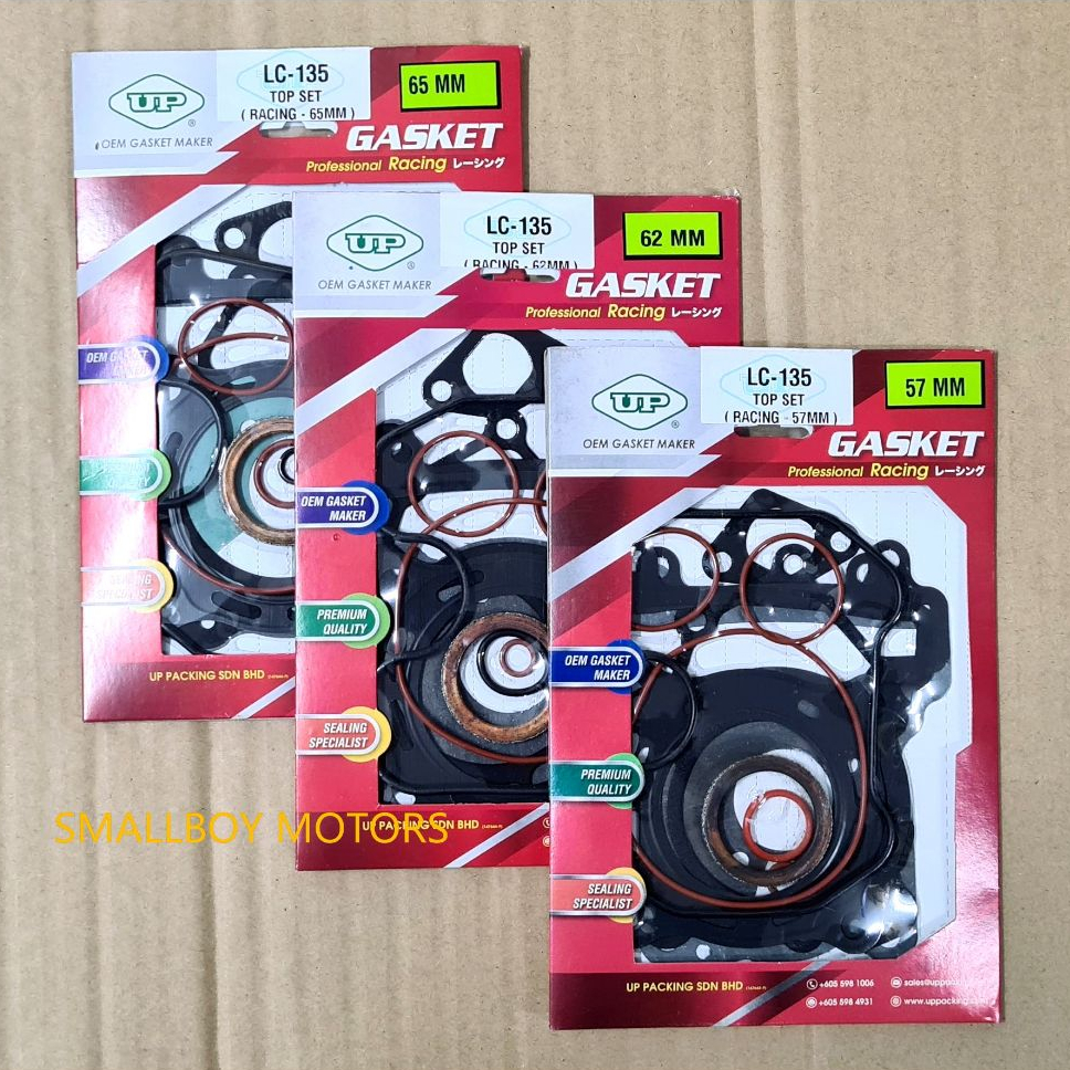 YAMAHA LC135 V1 V2 V3 V4 V5 V6 NEW TOP SET GASKET RACING STANDARD HEAD ...