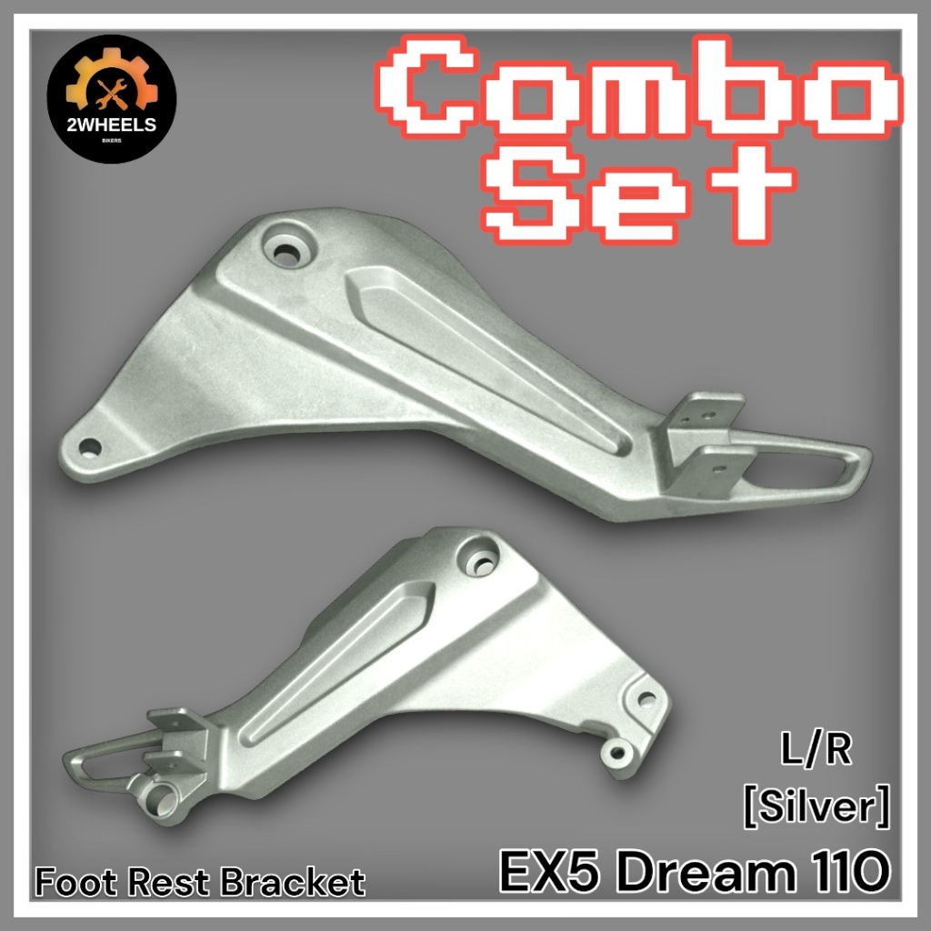 HONDA EX5 DREAM 110 FOOTREST BRACKET (COMBO SET ) | Shopee Malaysia