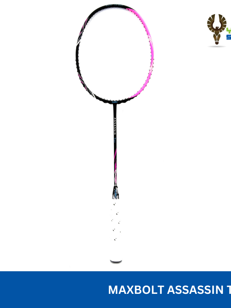Maxbolt Assassin Tour (4UG5) badminton racket + string & grip | Shopee Malaysia