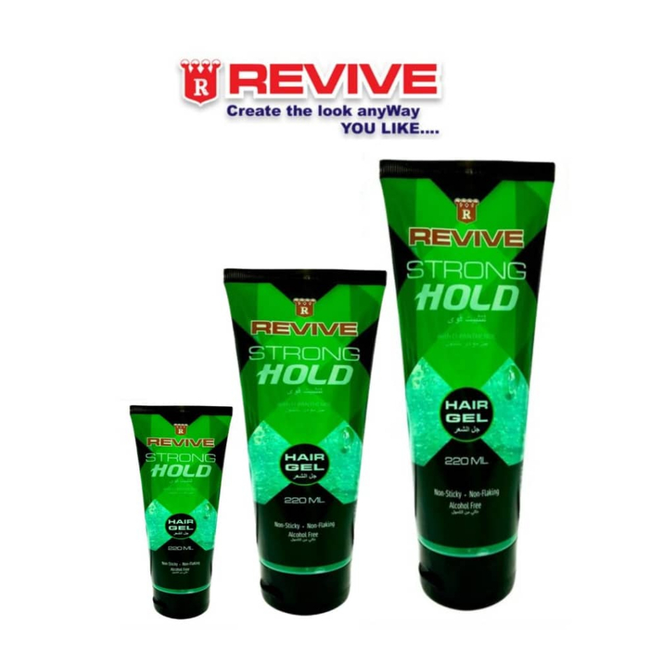 REVIVE HAIR GEL STRONG HOLD with D-Panthenol | Shopee Malaysia