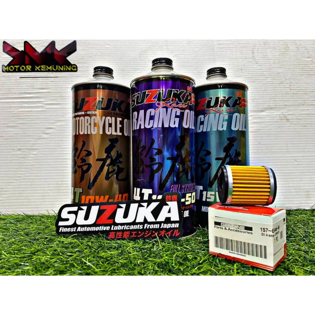 💥FREE SHIPPING 💥FREE OIL FILTER & STICKER💥💥 SUZUKA ENGINE OIL MADE IN ...