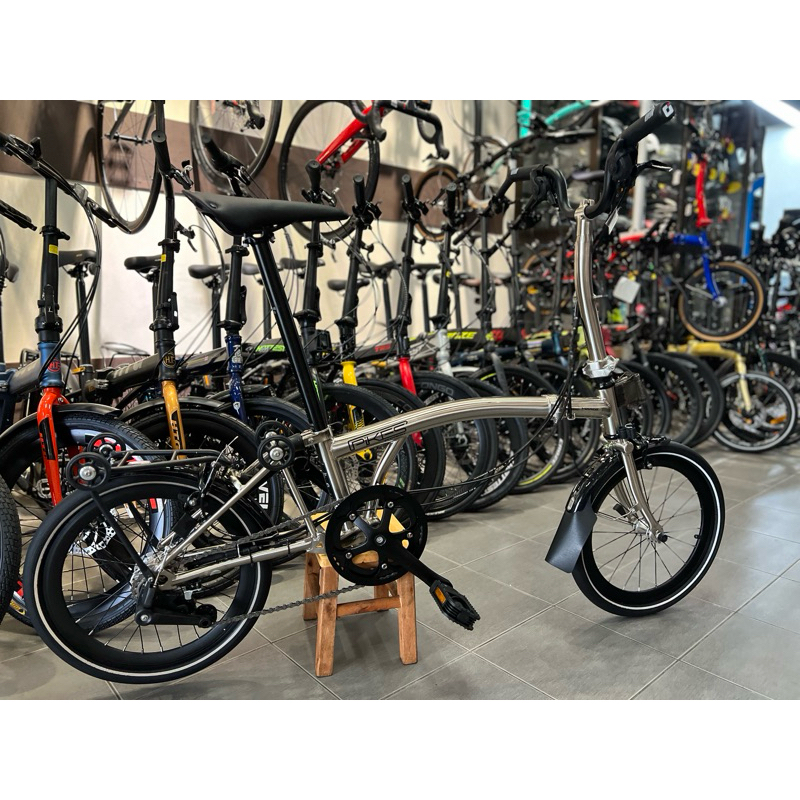 Pikes 9speed Folding Bike with M Handlebar+ FreeGift | Shopee Malaysia