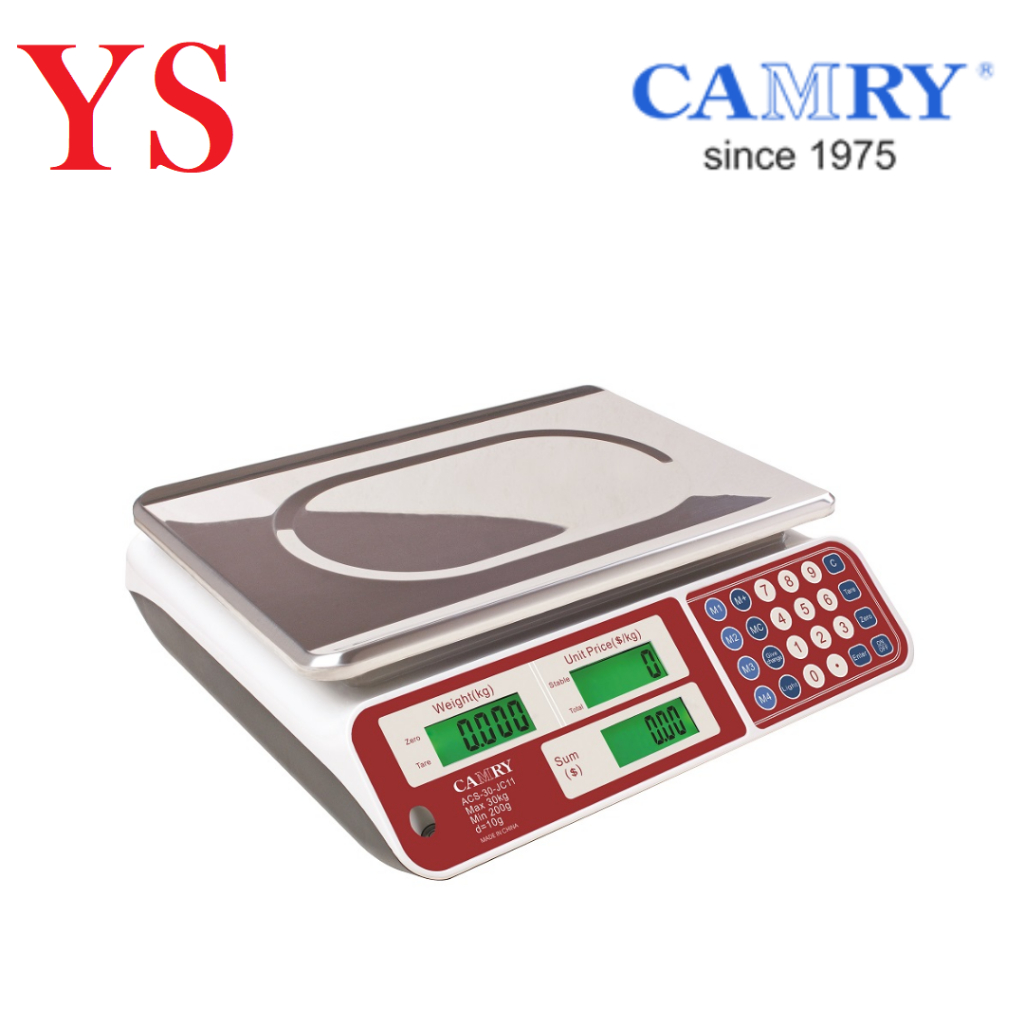 Camry Price Computing Scale (ACS-30-JC11) | Shopee Malaysia