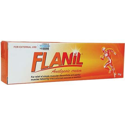 FLANIL ANALGESIC CREAM 30G / RELIEVES MUSCULAR ACHES AND PAINS | Shopee ...