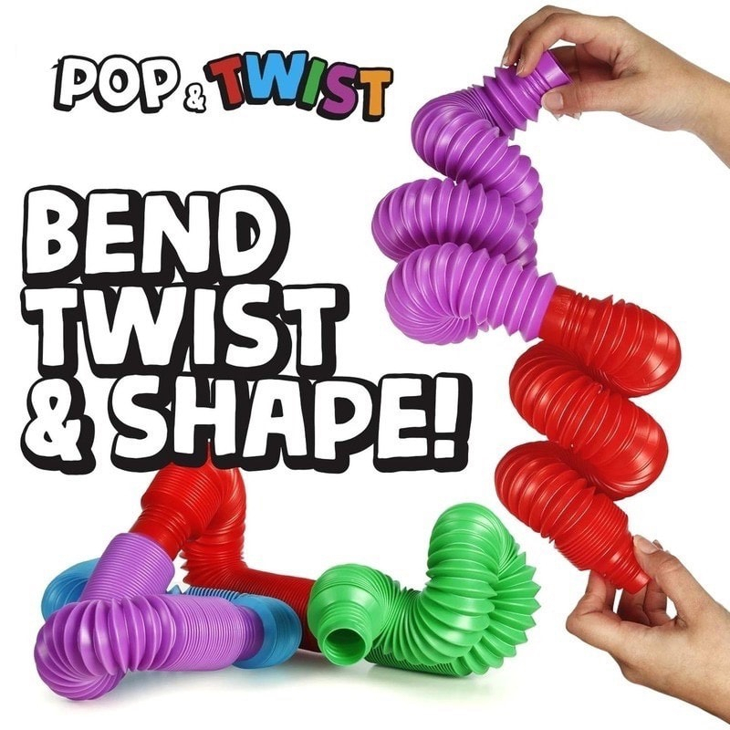 [LED] Sensory Fidget Tube Stress Reliever Fidget Toys Autism ADHD ...