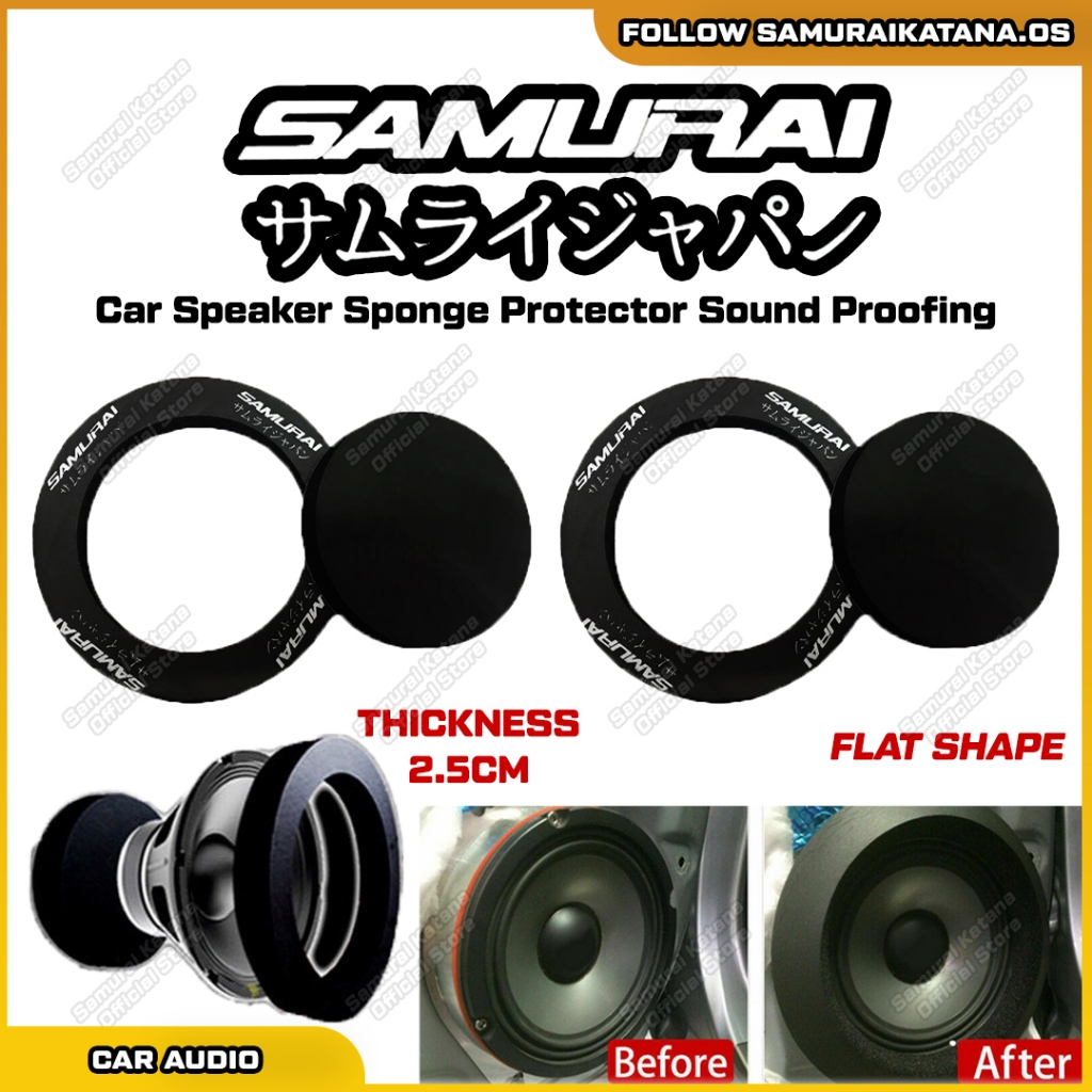 🔊 Proton Waja Plug & Play Speaker SAMURAI KATANA SOUNDBAR PRO SERIES OEM Car Audio PNP Speaker ...