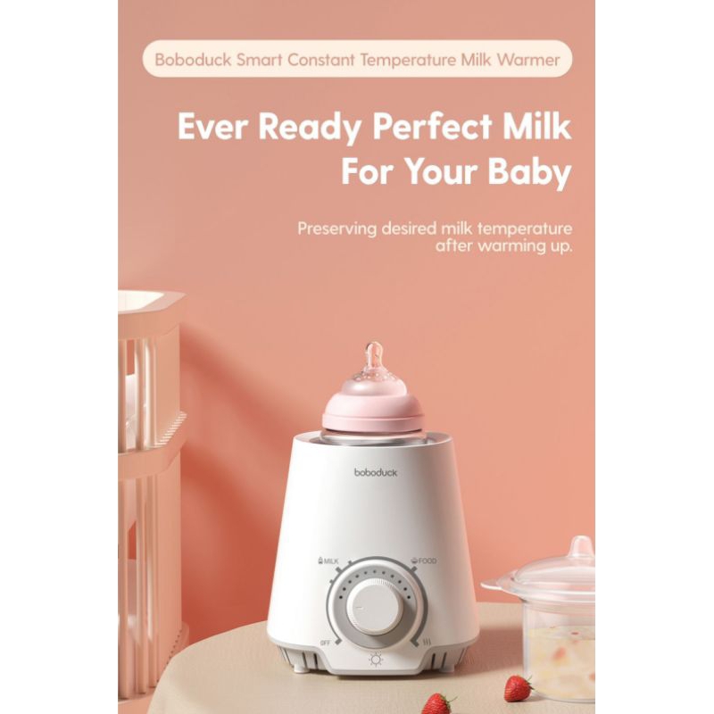 Boboduck Multifunction Single Milk Bottle Warmer F6232 | Shopee Malaysia