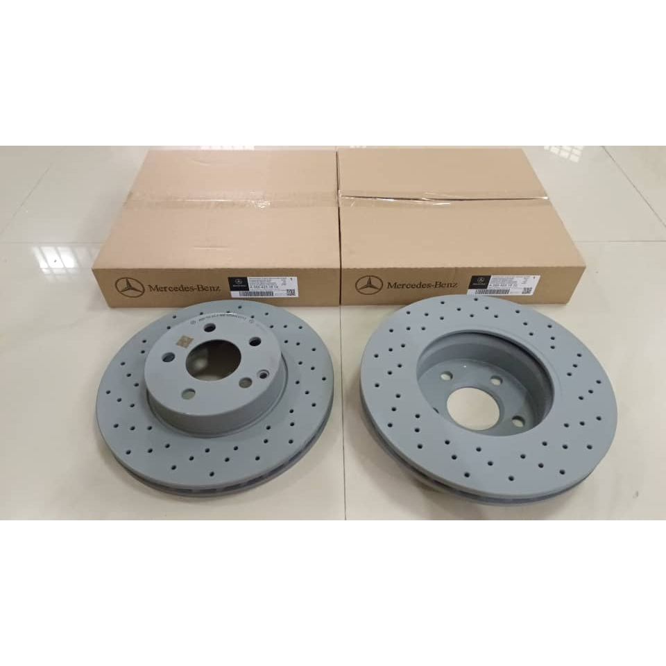 2044210712 (1PCS PRICE) FRONT BRAKE DISC MERCEDES W204 C200 C250 C230 ...