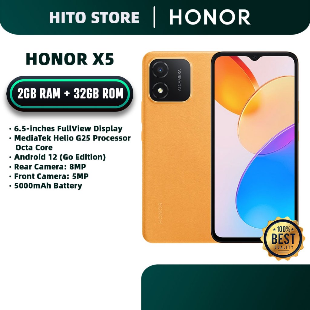 【Malaysia】Honor X5 (32GB ROM | 2GB RAM) | Shopee Malaysia