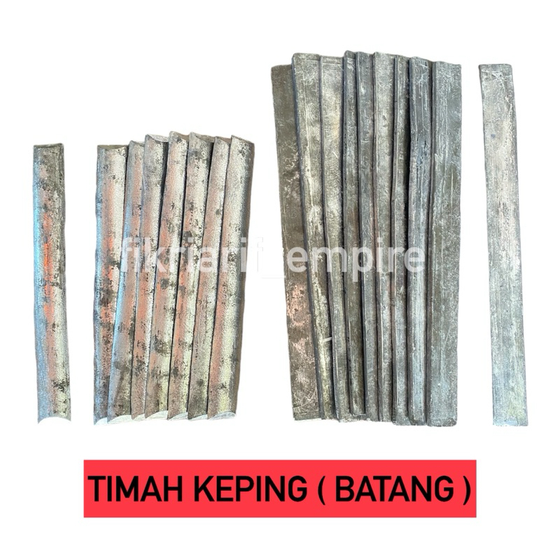 Timah Keping. Half Round Lead and Flat Plate Lead. (+/- 1kg ) | Shopee ...