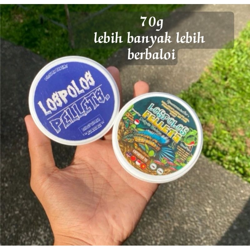 Pellet Lospolos 70g by DekwisWedana Pellet Channa Fish Food Pellet Ikan Pellet Auranti Pellet ...