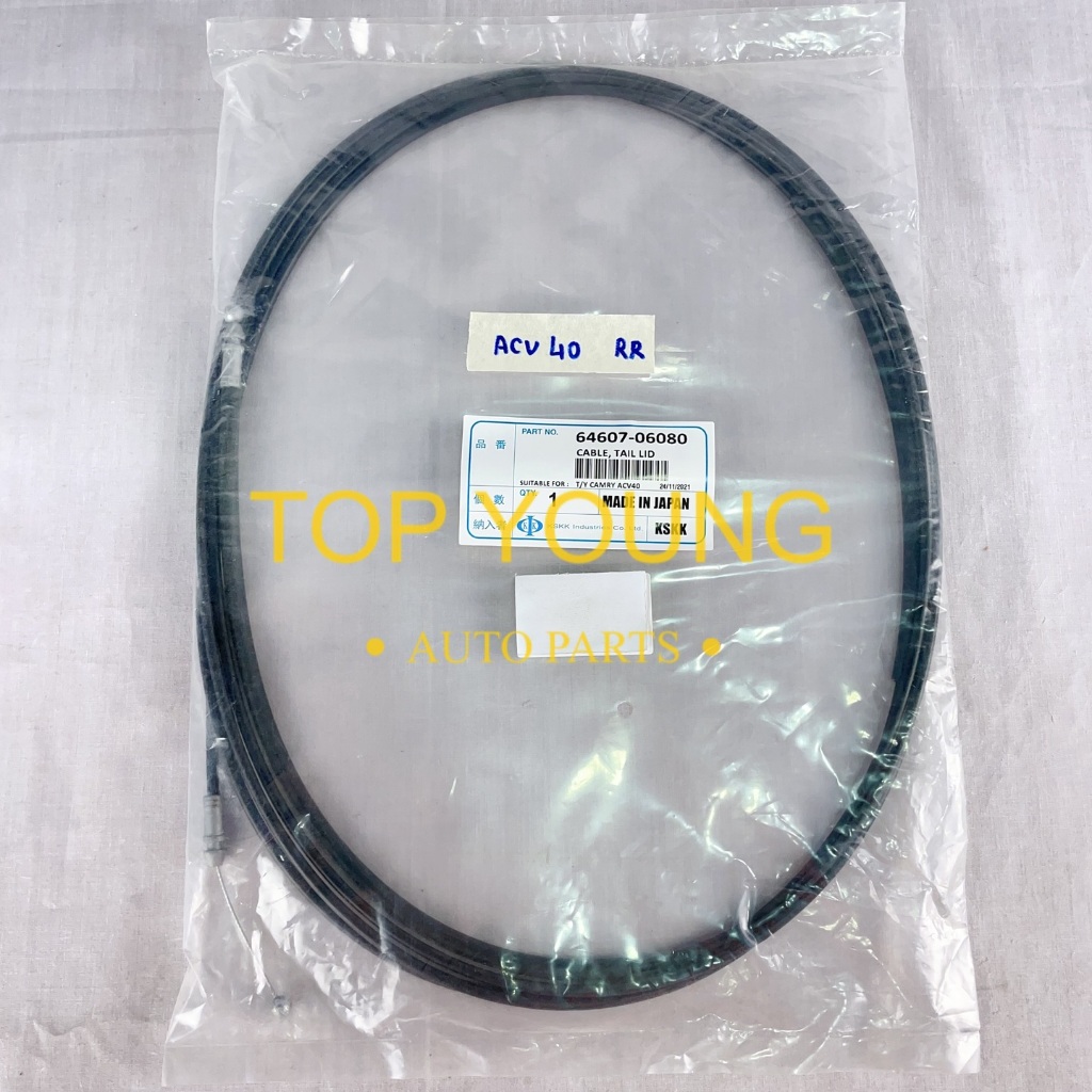 TOYOTA CAMRY ACV40 REAR (BELAKANG) BONNET CABLE OEM GENUINE QUALITY ...