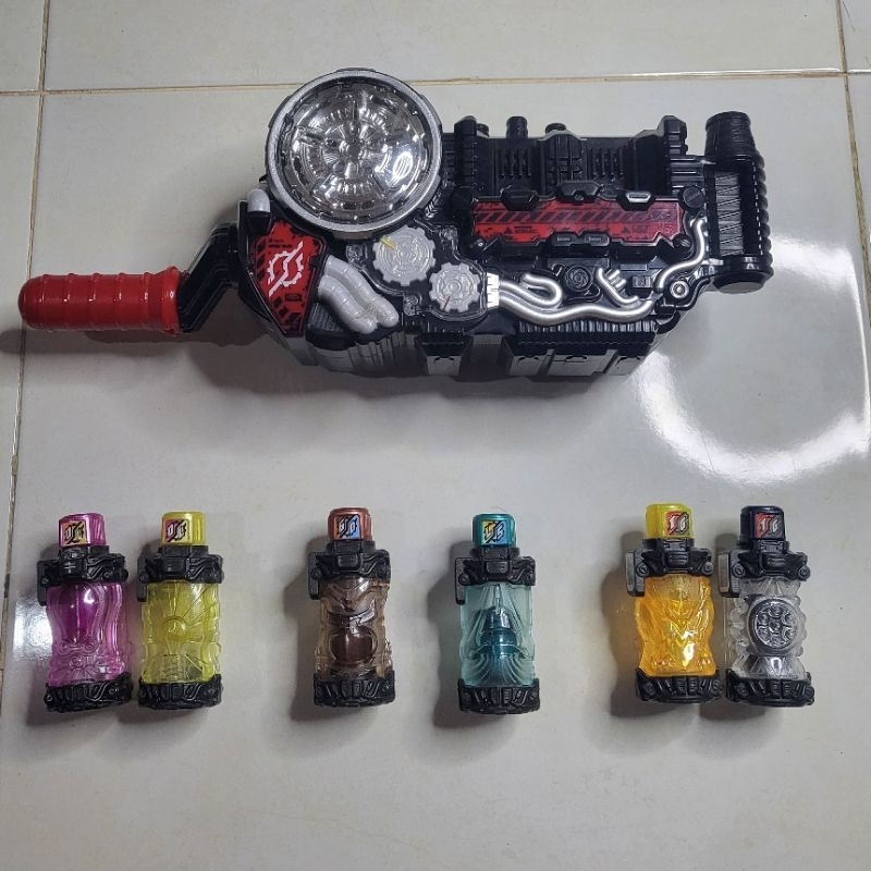 DX Build Driver + 6 Fullbottle Kamen Rider Build | Shopee Malaysia