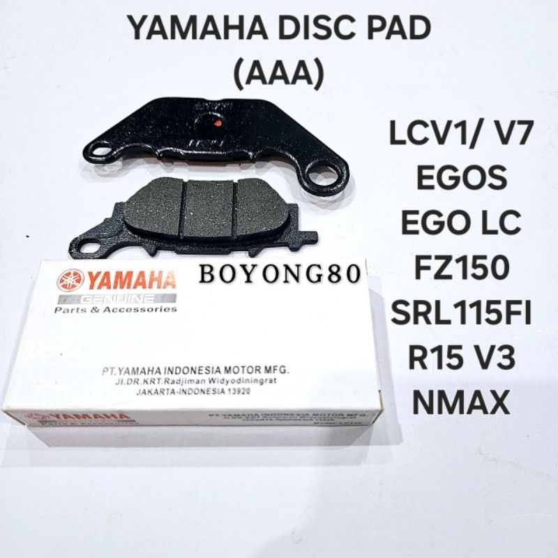 YAMAHA DISC PAD BRAKE PAD (AAA)LC135 V1 / V7 EGO S EGO LC FZ150 ...