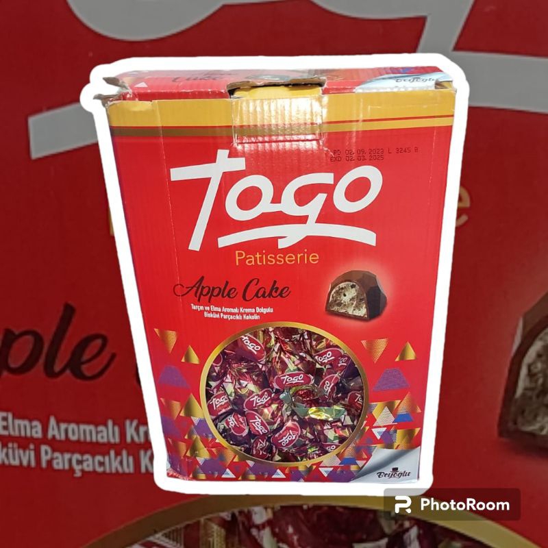 BEYOGLU TOGO PATISSERIE CHOCOLATE WITH APPLE CAKE CREAM 250G/500G/1KG ...