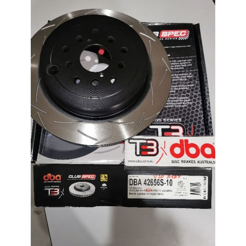 DBA T3-4000 Subaru WRX V10 GRB GFB Rear disc brake 316mm DBA42656S-10 ...